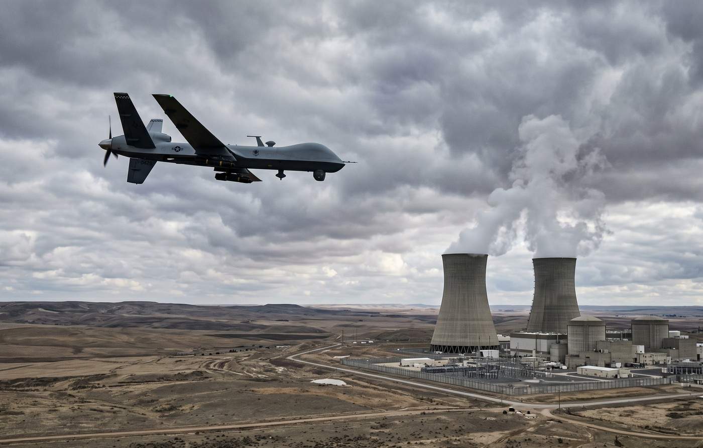 Okupovanú jadrovú elektráreň zasiahol dron. Rusi hovoria o novom ...